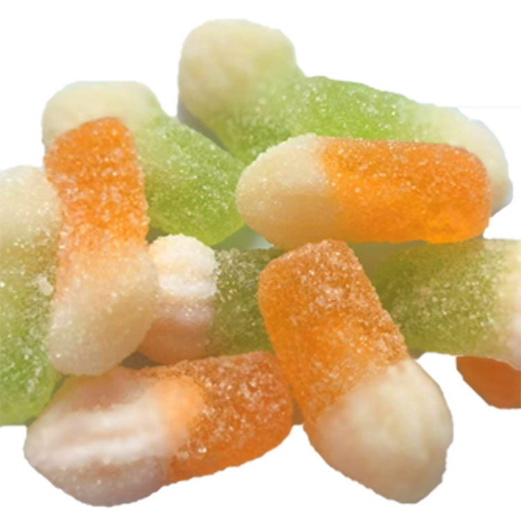 Wholesale Candy Snacks Jelly Fruit Candy Ice Cream Shaped Fruity Gummy ...